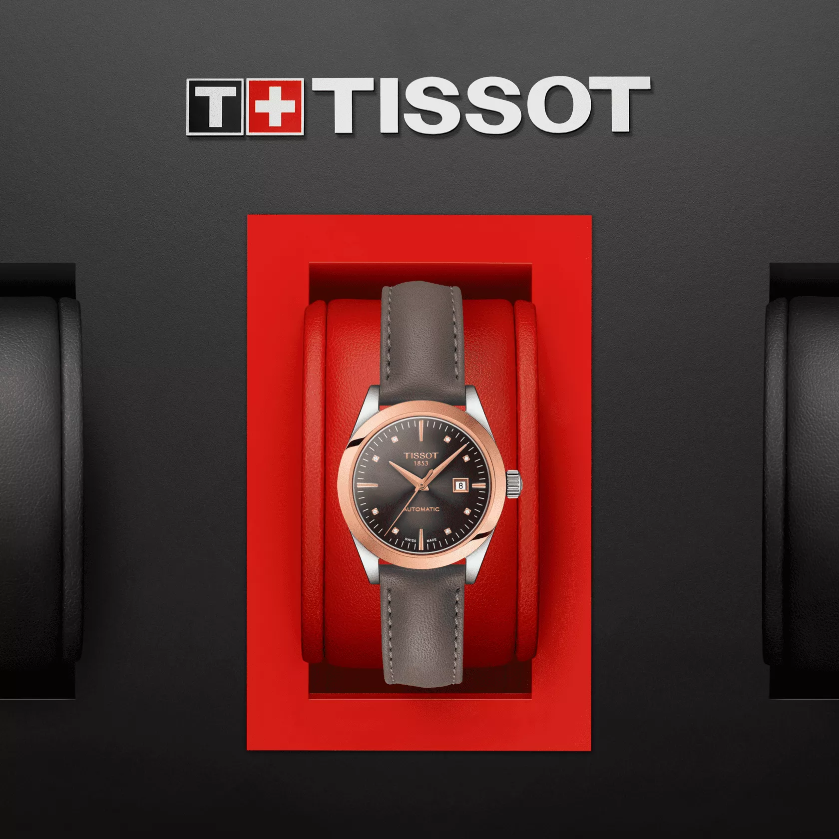 Tissot T-My Lady Automatic 18K Gold bezel - T9300074629600