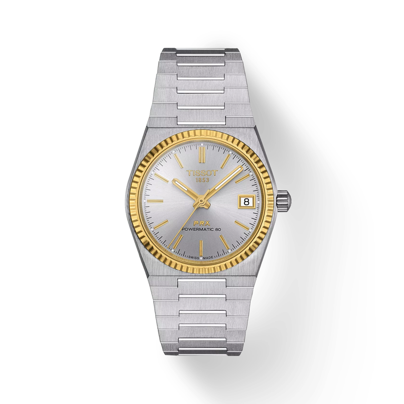 Tissot PRX 35mm パワーマティック 80 スティール&18Kゴールド Tissot PRX 35mm パワーマティック 80 スティール&18Kゴールド