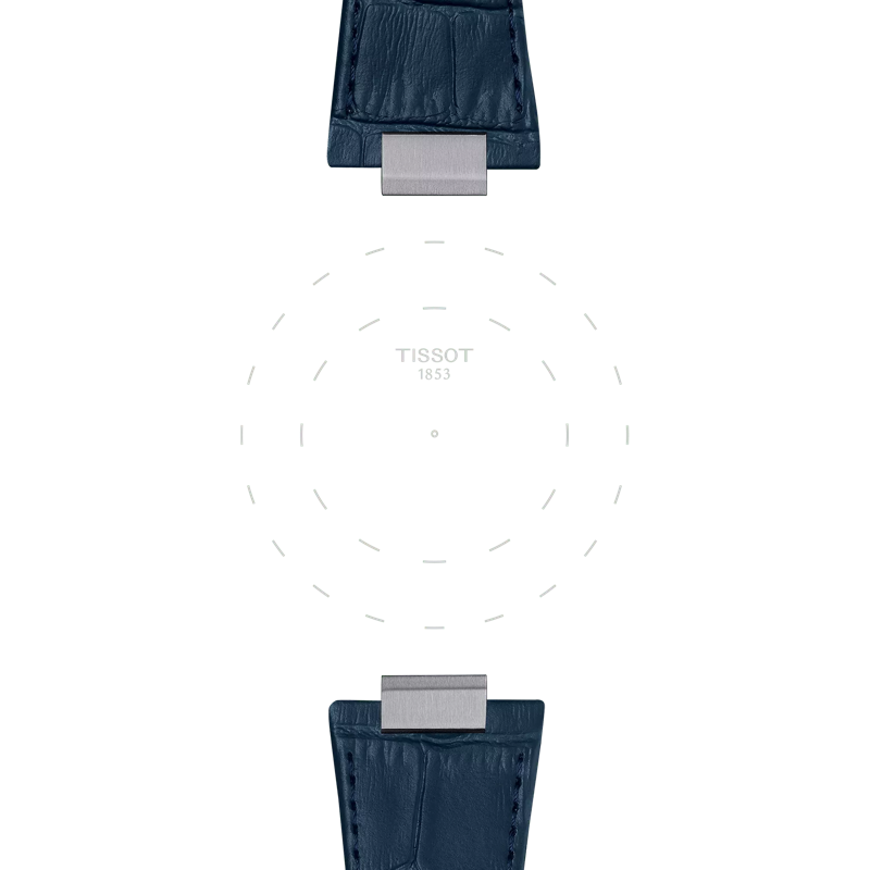 ティソ公式 ストラップ | T852049411 | ブルー レザー | Tissot ティソ公式 ストラップ | T852049411 | ブルー レザー | Tissot