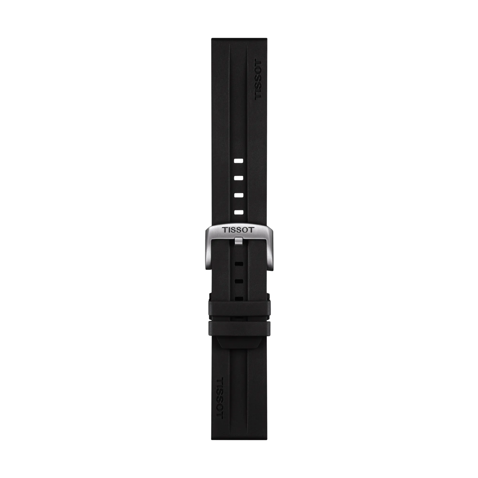 Official Tissot Strap | T852047708 | Black Rubber | Tissot® Denmark